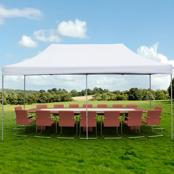 Outdoor Basic 10' x 20' Pop up Instant Canopies Tent with Wheeled ... Outdoor Basic 10' x 20' Pop up Instant Canopies Tent with Wheeled ...