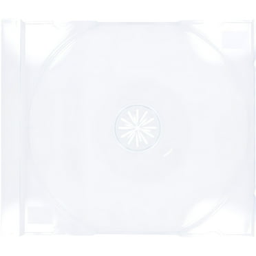 CheckOutStore 10 Standard Assorted Clear Color CD Jewel Case - Walmart.com