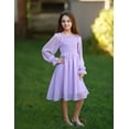 Arshiner Girl Tulle Dress Winter Long Sleeve Teen Girls Party Casual ...