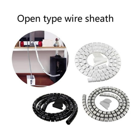 Cable Management Sleeve Flexible Cable Sleeve Wrap Tube Tube Cover ...