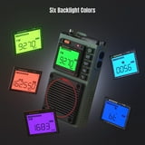 Raddy RF75A APP Control Shortwave Radio, Portable AM/FM/VHF/SW/WB ...