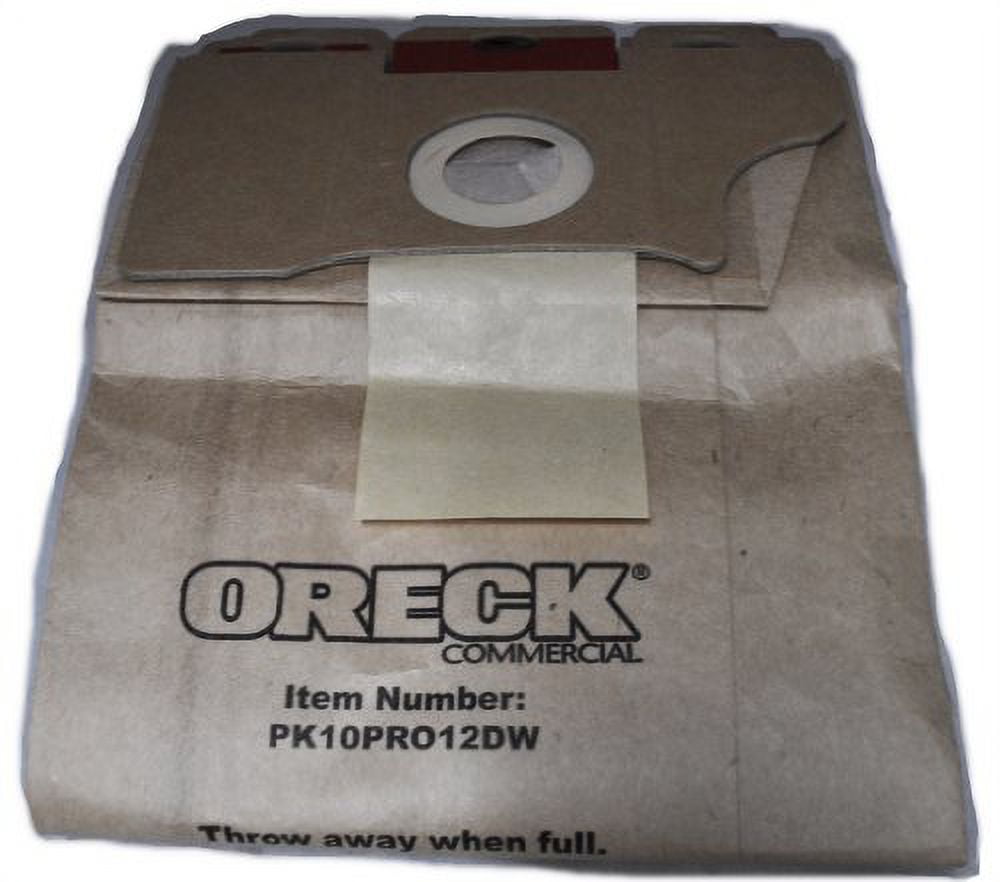 Oreck Commercial Upright Pro 12 Vaccum Bags, 10 Per Pack - Walmart.com