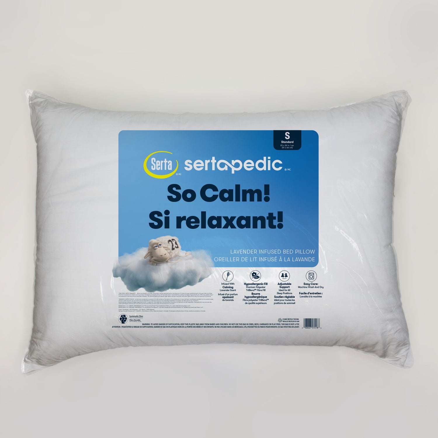 Click here for Serta So Calm Pillow prices