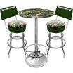 Trademark Two 40" Bar Stools with Back and 42" Pub Table Ultimate Hunt ...