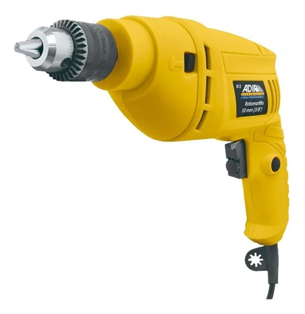 Taladro Rotomartillo Profesional 10mm 3/8 450w Adir 812 Color Amarillo ...