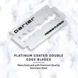 Parker Traditional Shaving Men's 99R Butterfly Open Double Edge Safety ...