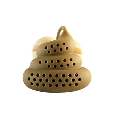 Tea Strainer Reusable Poop Shaped Silicone Tea Filter Infuser filter ...