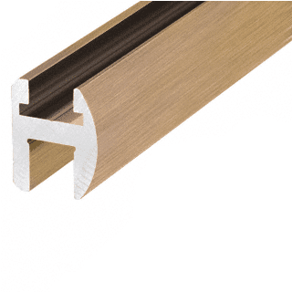 CRL SDH980ABRS Antique Brass Deluxe Shower Door Header Kit - 95 ...