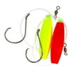 Lindy Floating Crawler Leech Snell Fishing Rig Fluorescent Yellow 1/4 ...