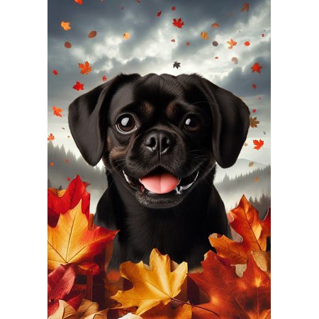 UPC 662987035187 - Puggle Black - Best of Breed Fall Leaves Outdoor ...