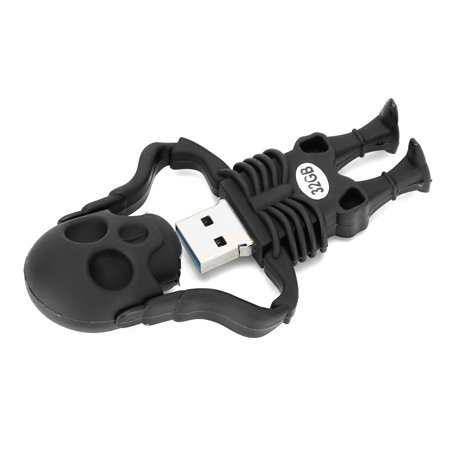 Skull Styling USB Flash Drive 32G High Speed USB3.0 Pendrive Memory ...