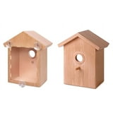 2 See Through One Way Mirrored Bird House - Suction Cup Window Mounted ...
