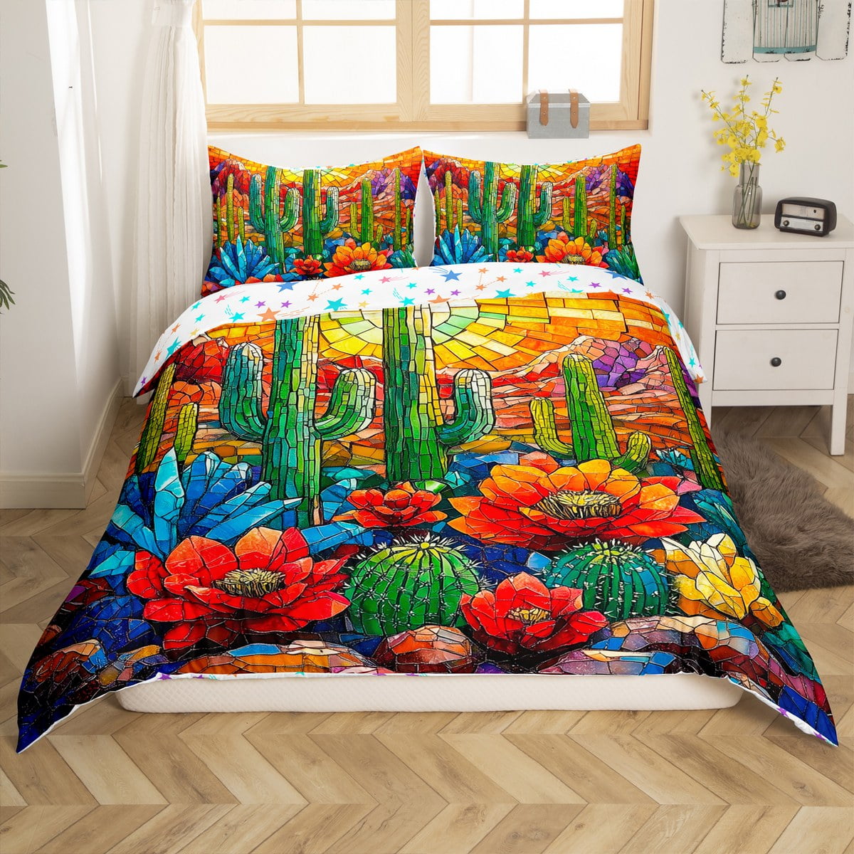 Click here for Erosebridal Colorful Flower Duvet Cover Full  West... prices