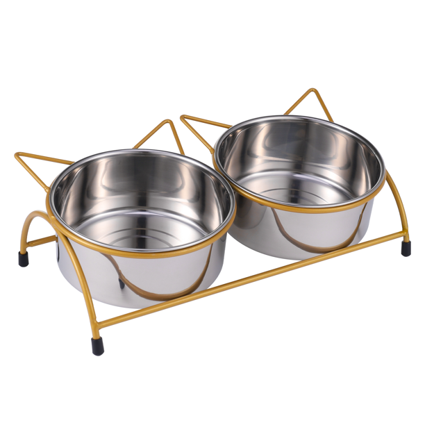 Elevated Cat Food Stand