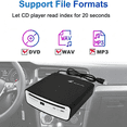 GJX USB External Car Universal Connection Portable CD Player for Car ...