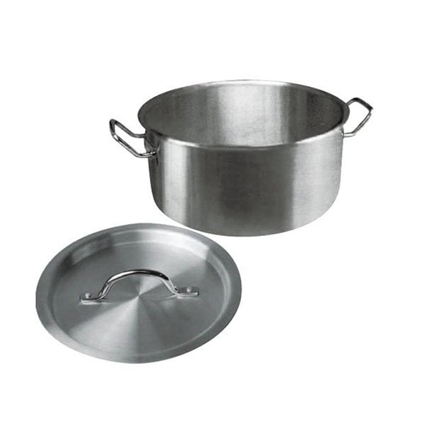 Winware Stainless Steel 25 Quart Brasier with Cover - Walmart.com