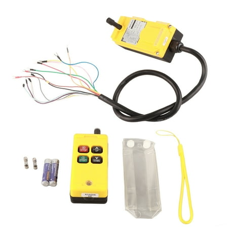 Crane Chain Hoist Push Button Switch Lifting Remote Controller 4 ...