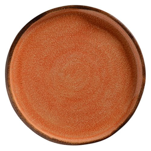 Rust Dinner Plate - Handpainted Rustic Dinnerware Made in Italy ...