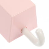 DEEPCRAFF Household Adhesive Hooks Pink Abs 2Pcs 3.9X1.9X1.8In ...