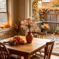 Artificial Pumpkin Maple Leaf Bunch, Thanksgiving Harvest Festival ...