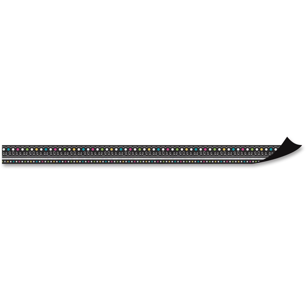 Teacher Created Resources, TCR77132, Chalkboard Brights Magnetic Border ...