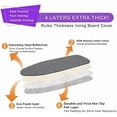 Atefa Ironing Board Cover and Pad Extra Thick Heavy Duty Padding 4 ...