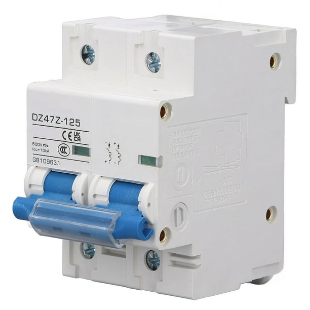 Disyuntor de aire fotovoltaico, disyuntor miniatura de CC, disyuntor de aire, disyuntor PVDC ...