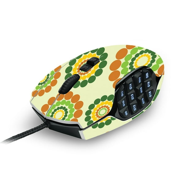 Skin Decal Wrap for Logitech G600 MMO Gaming Mouse sticker Hippie ...