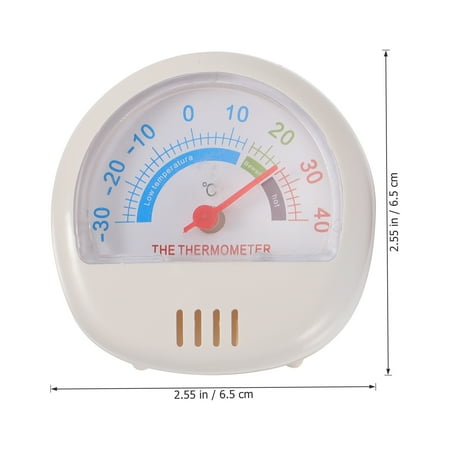 Temperature Gauge 1 Pc Durable Plastic Temperature Gauge Fridge ...