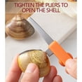 Clam Opener Pliers for Home and Restaurant, Ergonomic Shell Shucker ...