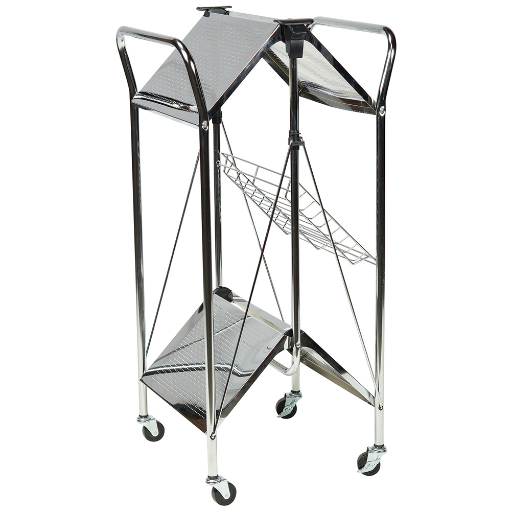 Buy Apollo Hardware A-KC45AC Folding Utility and Kitchen Cart with 2 ...