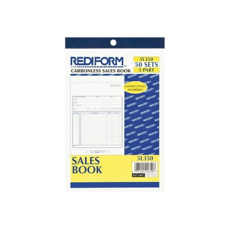 Rediform - Sales book - 50 sheets - - triplicate - carbonless ...