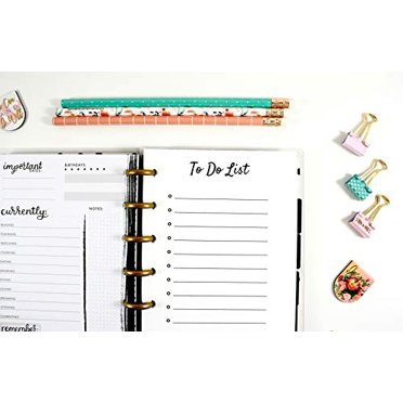 Meeting notes inserts, refills for 9 Disc Happy Planners - Walmart.com