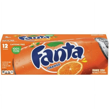 Fanta Orange Zero 12 oz Cans Soft Drink - 12 Pack Bundle - Walmart.com