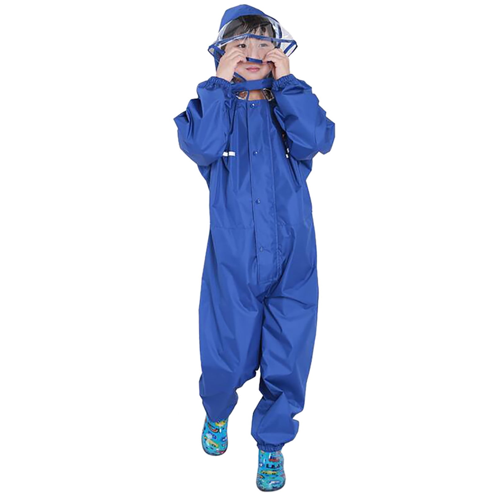 Click here for Dptalr Childrens Raincoat One Piece Raincoat Rainp... prices