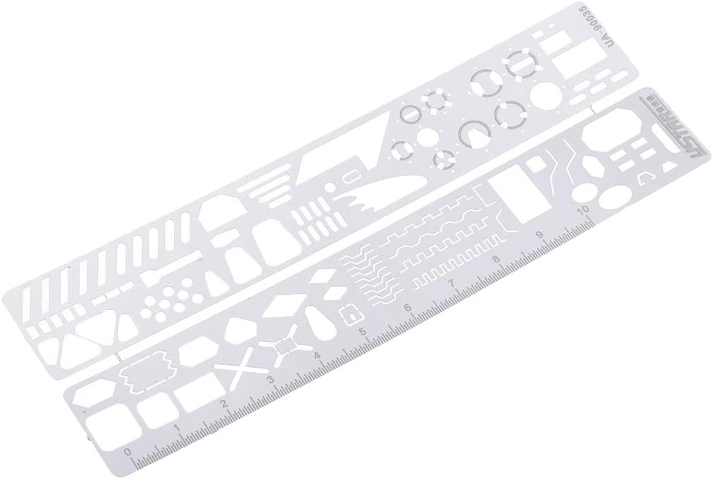 Ustar UA 90035 Photo Etched Tool Scribing Panel Model Template Engrave ...