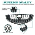 Front Grille with Camera Opening - Chrome Black Construction-Front ...
