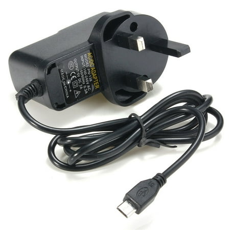 1.1 M 5V 2A Micro USB AC/DC UK Plug Charger Adapter Power Supply for ...
