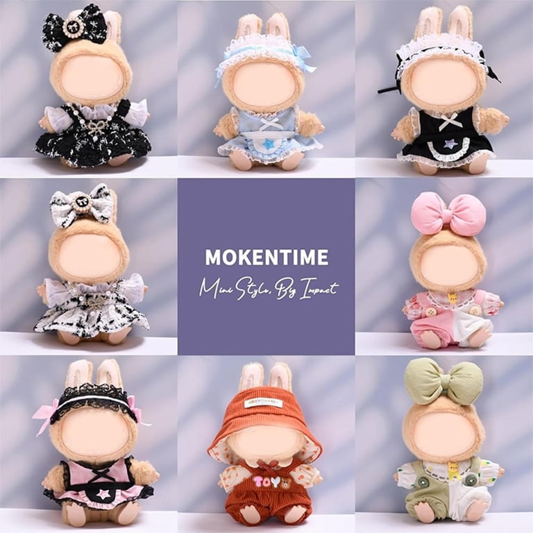Labubu Party Favor Only Clothes 17cm V2 Labubu Doll Clothes Labubu ...