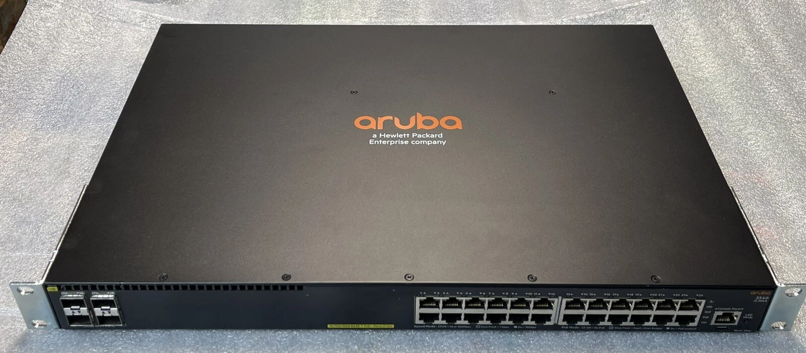 Pre-Owned Aruba IoT Ready and Cloud Manageable Access Switch (jl356a ...