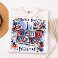 CLOTEX Small Town Freedom USA TShirt, Patriotic Memorial Day Design ...