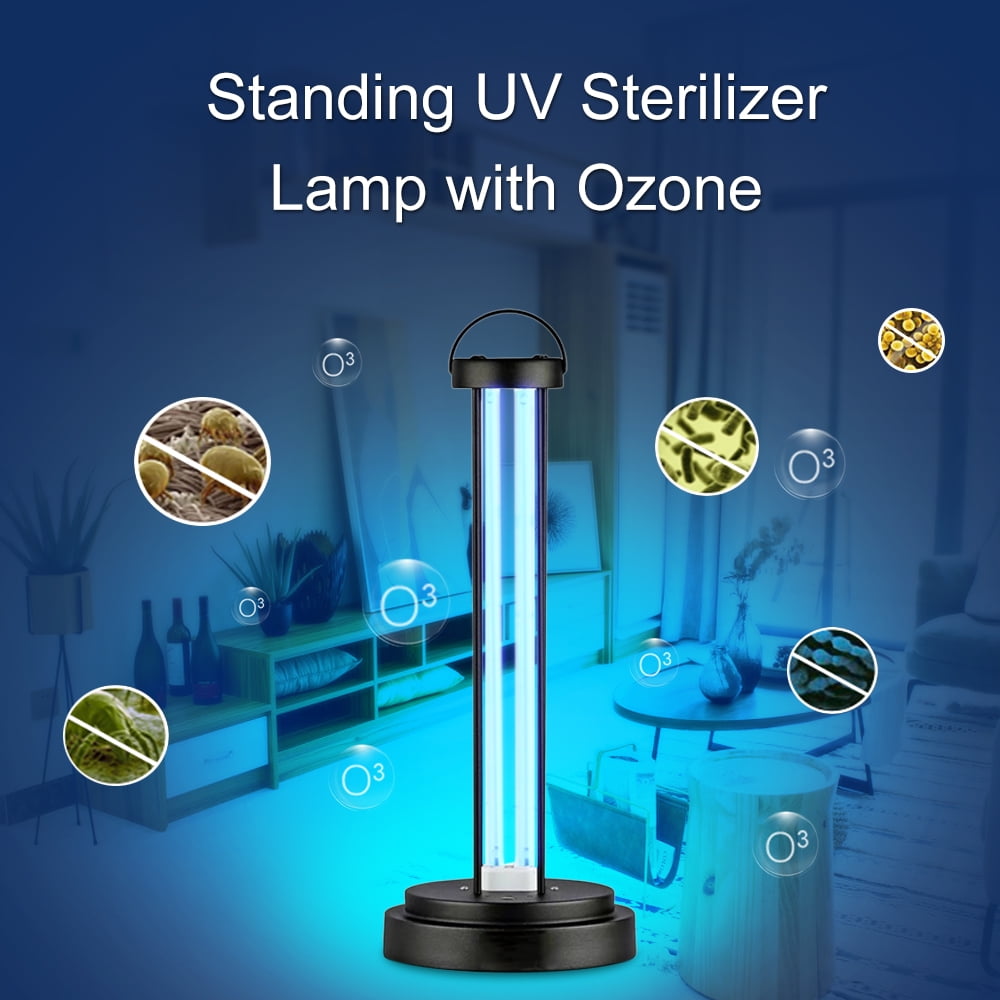 Standing UV Ultraviolet Cleaning Lamp with Ozone Remote Control Timer ...