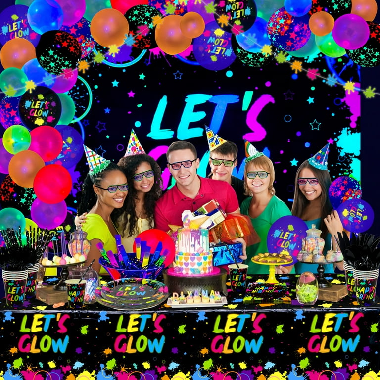 Neon Glow In The Dark Feestbenodigdheden