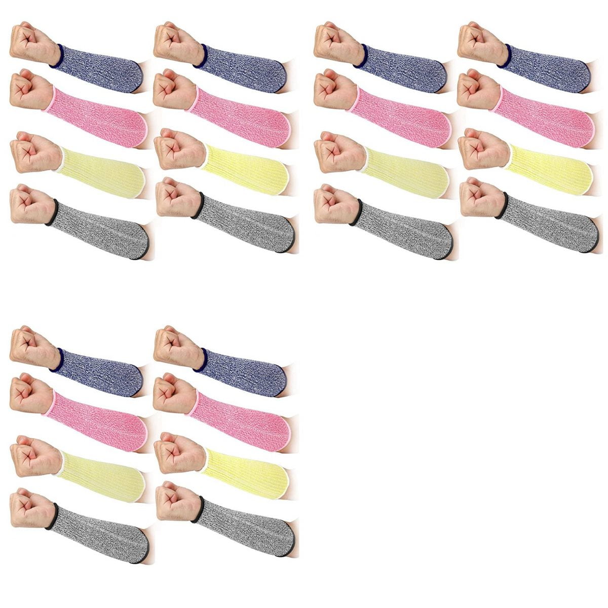 12 Pares de Protectores de Brazo para Piel Fina y Hematomas, de ...
