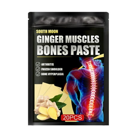 Labymos 20PCS Ginger Tendon and Bone Patch Repair Damaged Relieve Joint ...
