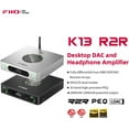 FiiO K13 R2R Desktop DAC & Headphone Amp, High-Fidelity 24Bit R2R DAC ...