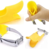 LQQBOX 1 Pack Dog Muzzles Anti Bite Silicone Duck-Bill Duck Mouth Shape ...