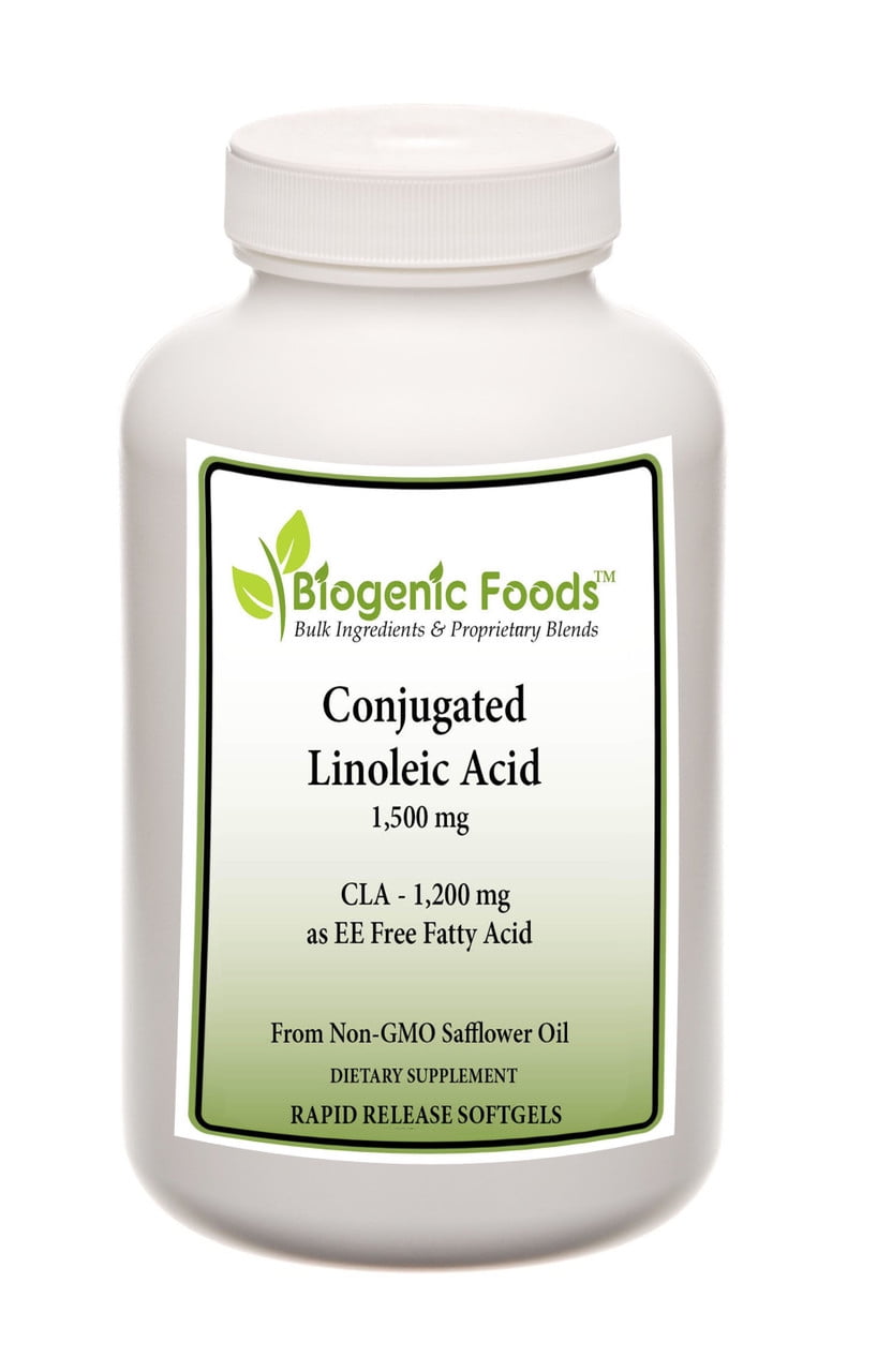 Conjugated Linoleic Acid Oil - Free Fatty Acid 1200 mg of Natural ...