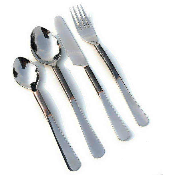 Medieval Eating Utensil Set Silverware Flatware Stainless Steel Fork Spoon Knife with Rustic ...