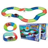 Magic Tracks Mega Set with 18ft Racetrack with 2 Race Cars As Seen on ...